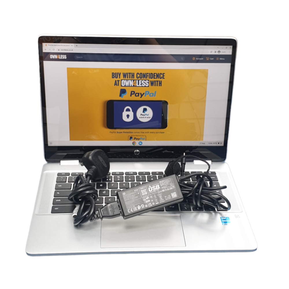 Pre-owned HP AX201NGW 15" Chromebook 128GB HDD, 4GB RAM - Own4Less